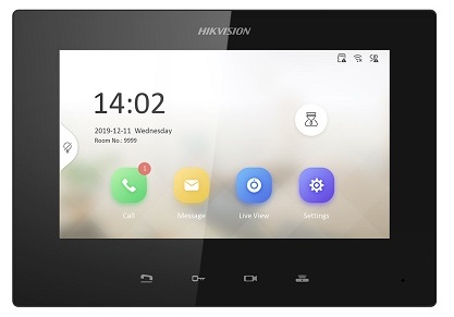 Hikvision IP VDP Indoor Station 7 inch Non Touch DS-KH6220-LE1